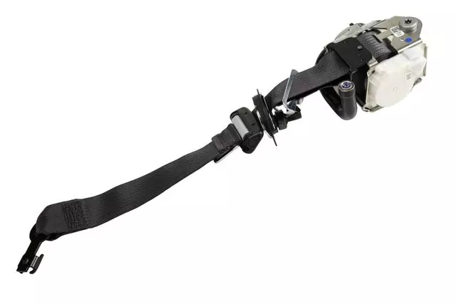 Jet Black Passenger Seat Belt with Retractor 19353465 | Chevy Parts Pros