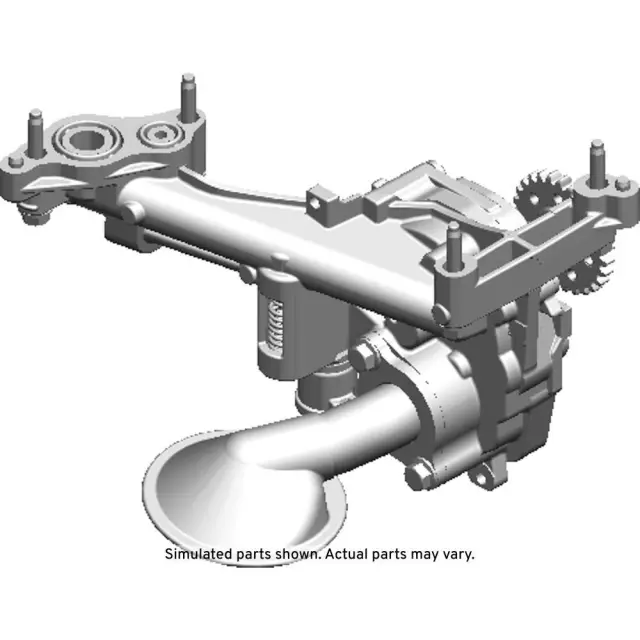 OEM GM Engine Oil Pump For 2019 GM - Part No. 12686440 | Karl Kustoms ...