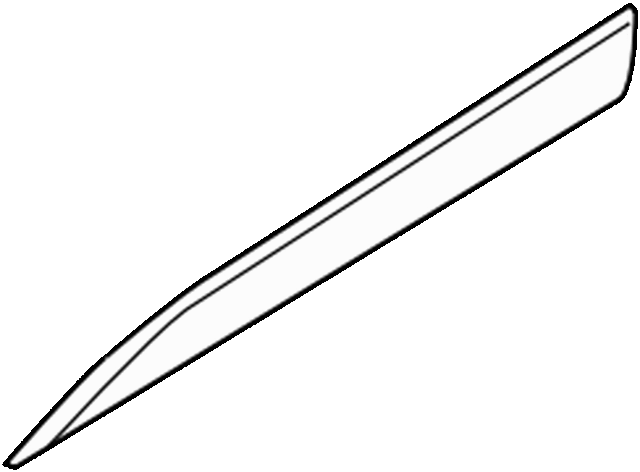 2021-2022 Hyundai Santa Fe Garnish Assembly Front Dr Side Left-Hand ...