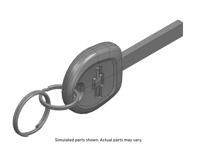 Door Lock and Ignition Lock Key 84835418 GM | GMPartsDirect.com