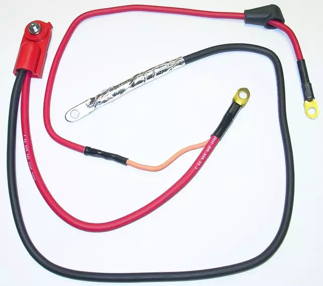 Positive Side Terminal Battery Cable with Multiple Auxiliary Leads ...