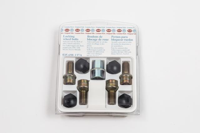 1992-2002 Volkswagen Wheel Lock Kit 535-698-137-A | QuirkParts