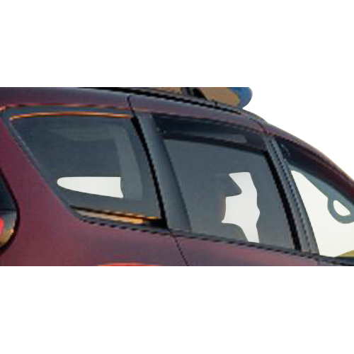 2017-2023 Chrysler Side window deflectors for rear windows 82214512 ...
