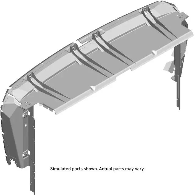 Radiator Air Upper Baffle 84376269 | OEM Parts Online