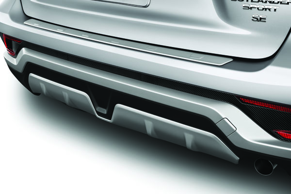 2018-2020 Mitsubishi Outlander Sport Bumper Garnish, Rear MZ576692EX ...