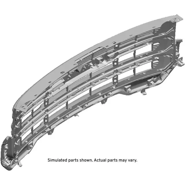 2020-2023 GMC Acadia Bright Chrome Front Grille 84805227 GM ...