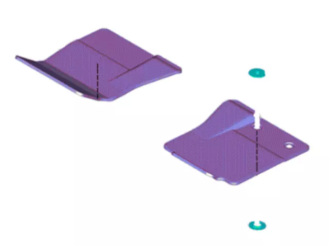 FR3Z-6313300-CA - Kit - Floor Contour Mat | My Ford Parts