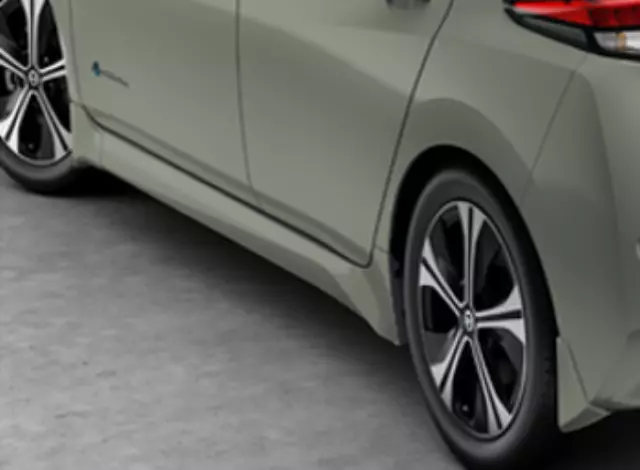 2018-2020 Nissan LEAF Splash Guards, Front Jade Frost T99J2-5SA7A | My ...