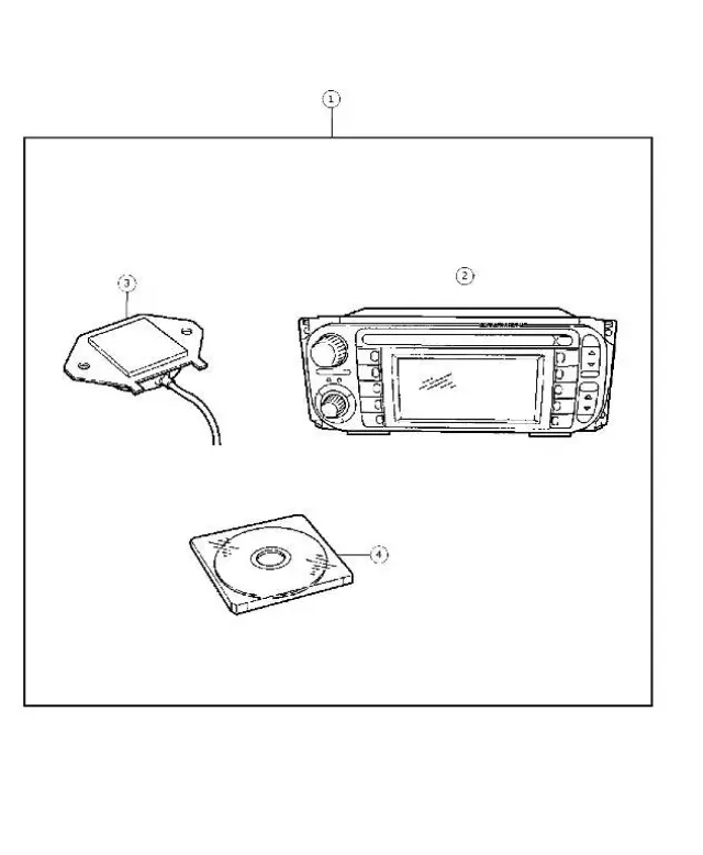 Radio, Antenna, and Speakers for 2005 Dodge Ram 1500 | DodgeParts.com