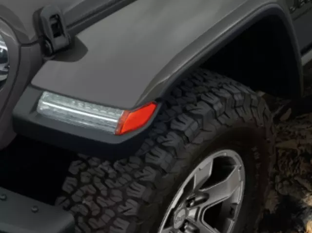 Fender Flares, Set of Four, Black 82215742AD | Mopar America