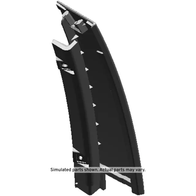 2019-2024 Cadillac XT4 Front Passenger Side Door Window Frame Rear ...