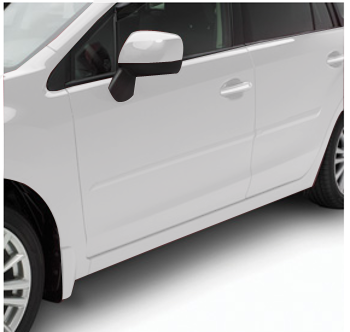 2015-2017 Subaru Molding, Body Side, Crystal White Pearl J101SFJ000W6 ...