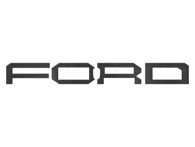 2024 Ford Bronco Grille Letter - Carbon Fiber - Raptor VN2DZ-9942528-CB ...