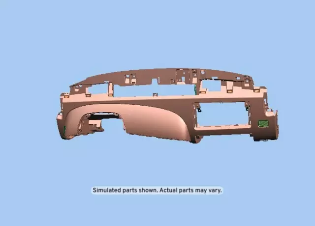 2012-2014 GM Ebony Instrument Panel 23224738 GM | GMPartsDirect.com
