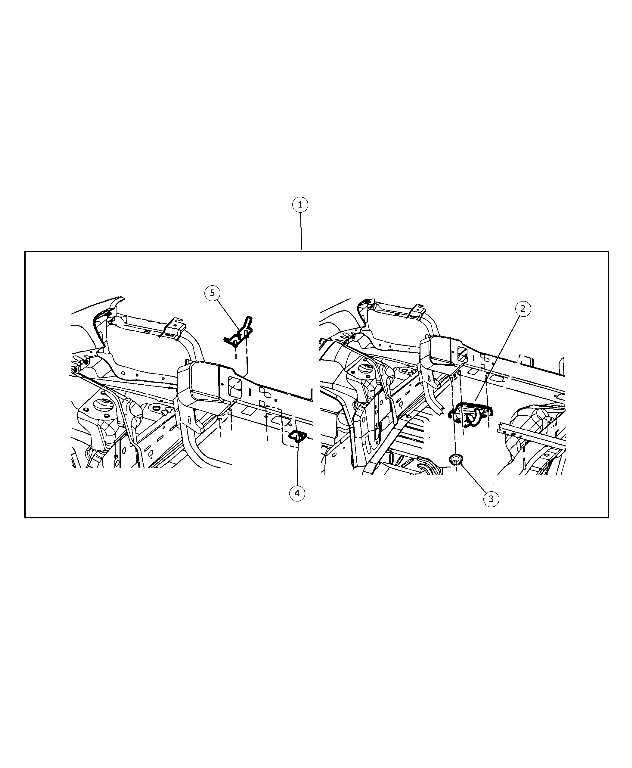 2001-2024 Mopar Hex Flange Lock Nut 6101696 | My Mopar Parts