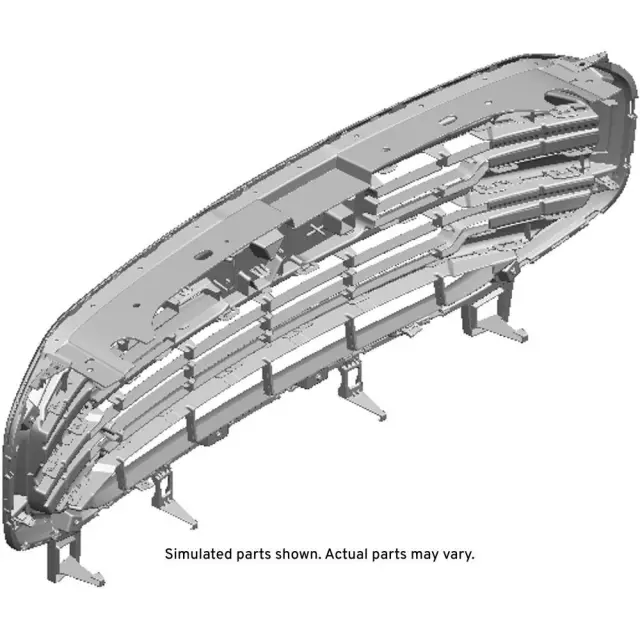 Black Grille 84166126 GM | GMPartsDirect.com