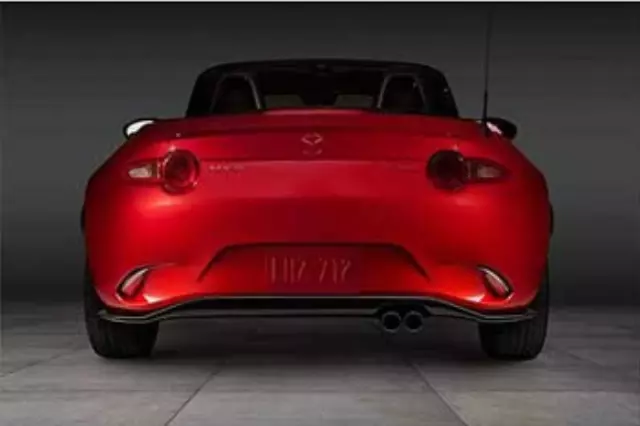 N244-V3-010 - Clear Film Rear Diffuser - 2016-2020 Mazda MX-5 Miata ...