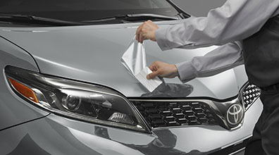 PT907-08181 - Paint Protection Film, Front Bumper 2018-2019 Toyota ...