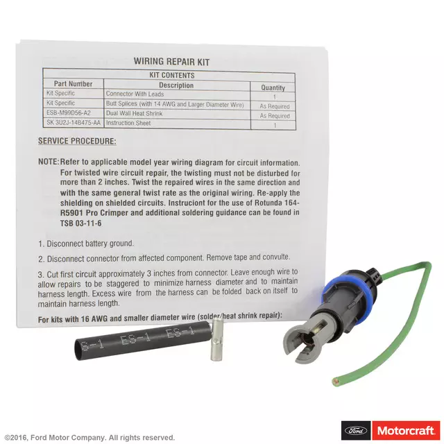 AU2Z-14S411-VA - Wire Assembly Big 3 Auto Parts