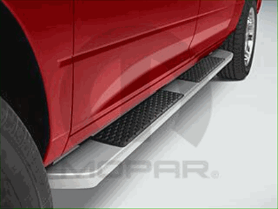 2009-2022 Mopar Aluminum Running Boards In Black For Regular Cab ...