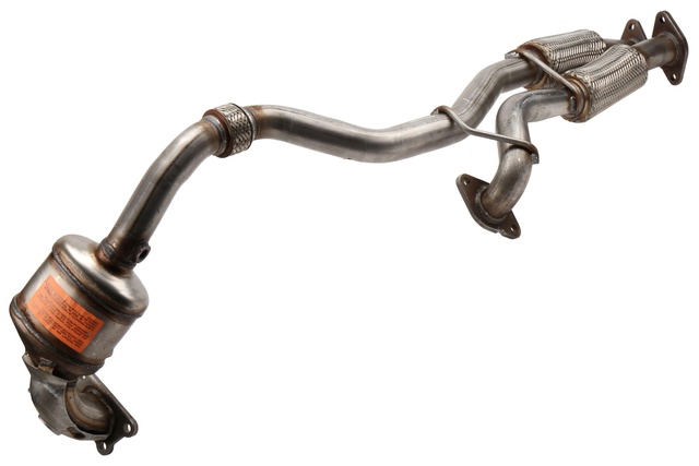 3-Way Catalytic Converter with Pipes, Flanges, and Bushings 19420262 ...