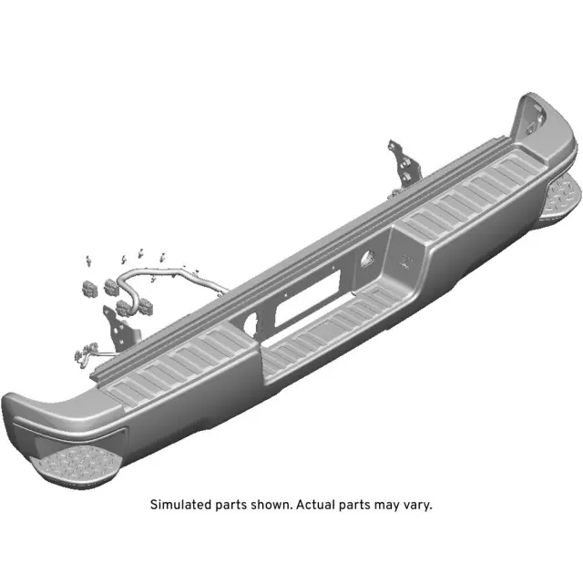 Bumper & Components - Rear for 2016 Chevrolet Silverado 2500 HD ...