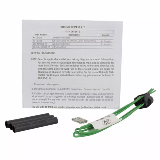 HU2Z-14S411-BA - Wire Assembly Ford Parts Direct