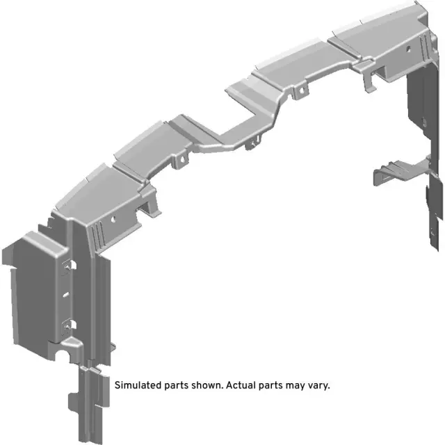 2020-2022 Chevrolet Blazer Radiator Air Front Upper Baffle 84779326 ...