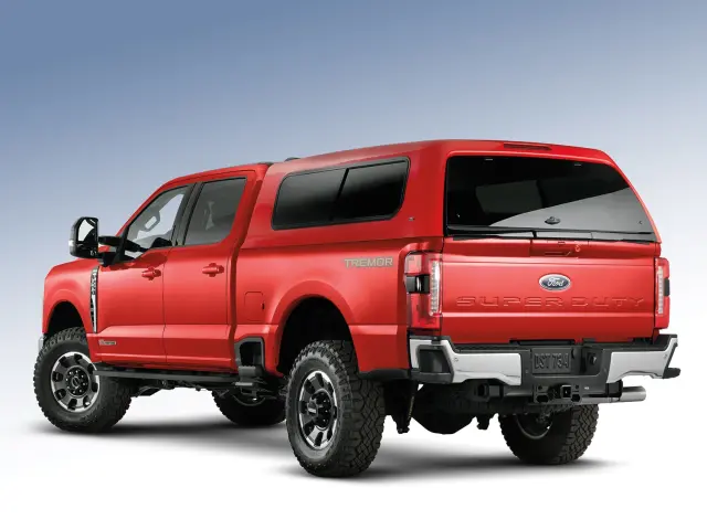 2025 Ford E-350 Super Duty Race Red Cab/High Bed Cap VPC3Z-99501A42-EA ...