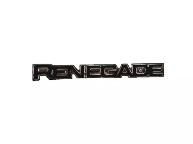 68267207AA - Nameplate, Right 2015-2023 Jeep Renegade | Mopar Wholesale ...