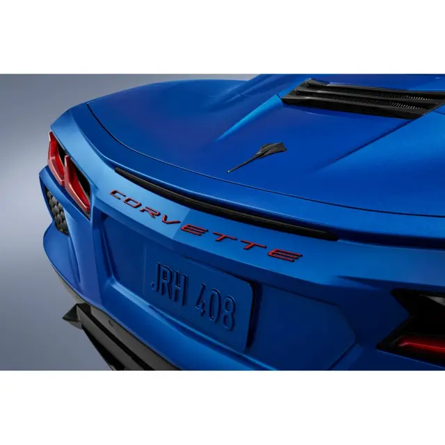 2024 Chevrolet Corvette Corvette Script Rear Emblem - Edge Red 86563278 ...