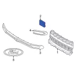 NZ6Z-17E810-AA - Grille Assembly Cover 2022-2024 Ford Maverick | Ford ...