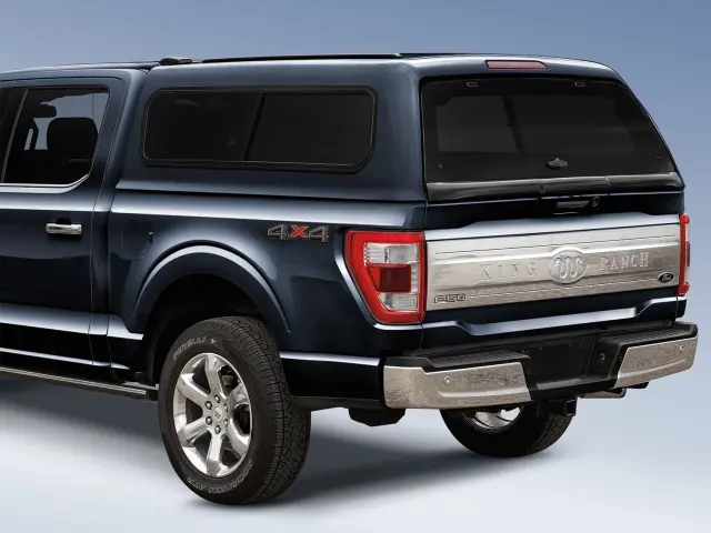 2024-2025 Ford F-150 Antimatter Blue Cabhigh Sport Bed Cap For 6.5 ...