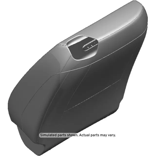 2016-2019 Chevrolet Camaro Jet Black Driver Seat Back Cover 84281143 GM ...