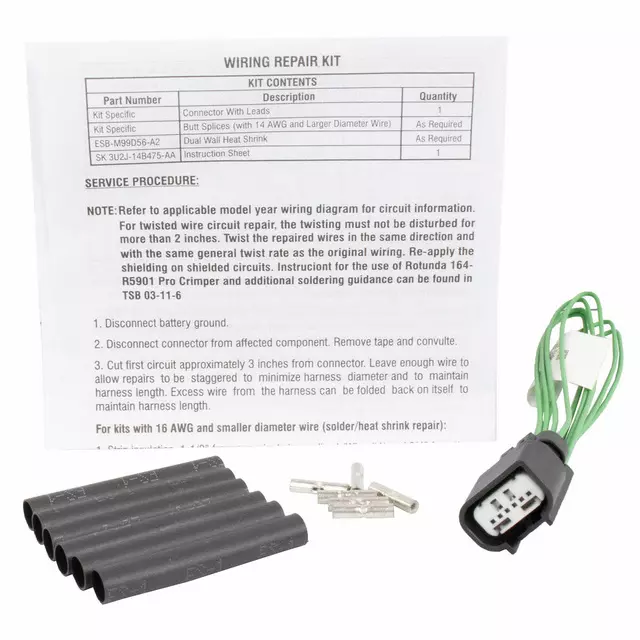 CU2Z-14S411-AEB - Wire Assembly Ford Parts Direct