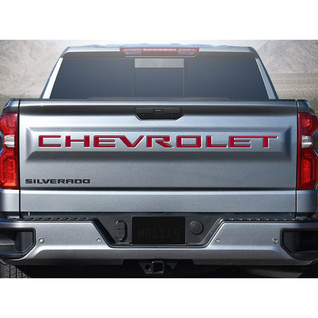 2022-2024 Chevrolet 3-D Urethane Chevrolet Tailgate Lettering 19432561 ...