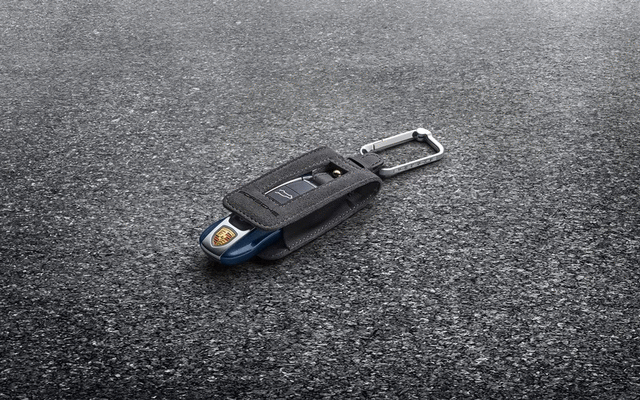 2019-2023 Porsche Lether Key Pouch In Alcantara 971-044-005 | Gaudin ...