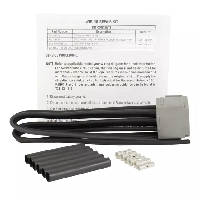 Wire Assembly 3U2Z-14S411-HEA | Ford OEM Parts Outlet