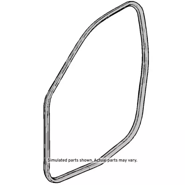 10368844 - Light Neutral Front Passenger Side Door Weatherstrip GM ...