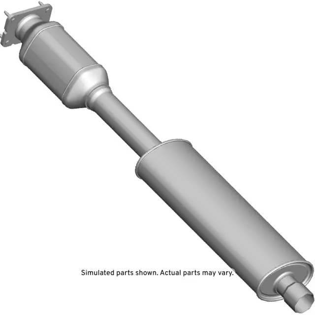 2008 Buick Lucerne 3-Way Catalytic Converter with Clamp 10367532 ...