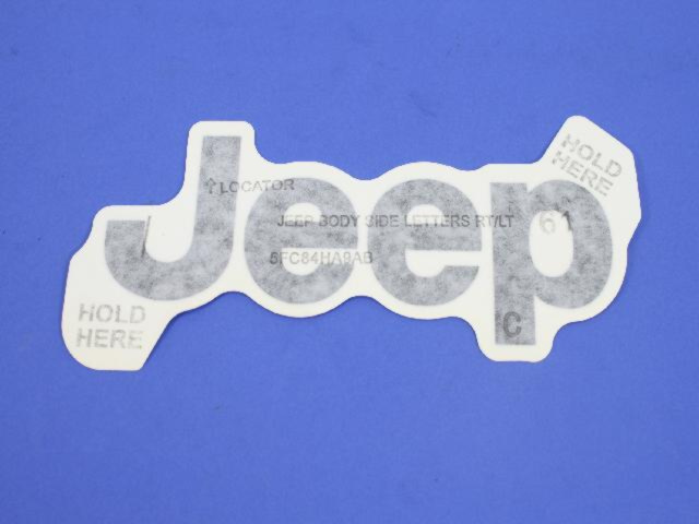 2001-2006 Jeep Wrangler Bodyside Decal 5FC84HA9AB | We R Mopar
