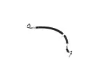 2019-2024 Ram Power Steering Pressure Hose 68359769AG | Mopar eStore