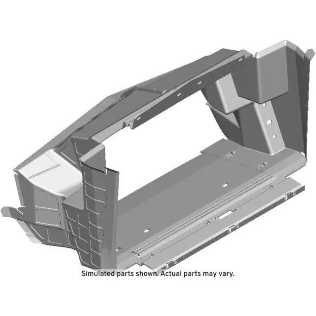 2019-2022 GMC Radiator Air Front Lower Baffle 84714865 GM ...