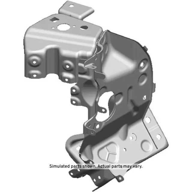 2021-2024 Cadillac Body Side Front Passenger Side Bumper Fascia Bracket ...