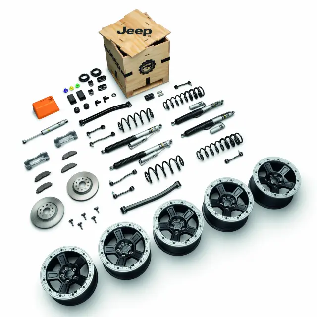 Suspension Upgrades and Components for 2025 Jeep Wrangler | Mopar eStore