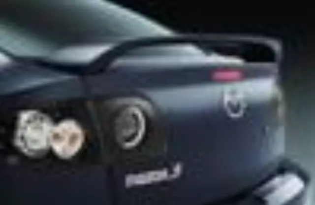 bbm4v4920b08 - 2009-2013 Mazda 3 - Spoiler, Rear Wing - Black Mica (16W ...