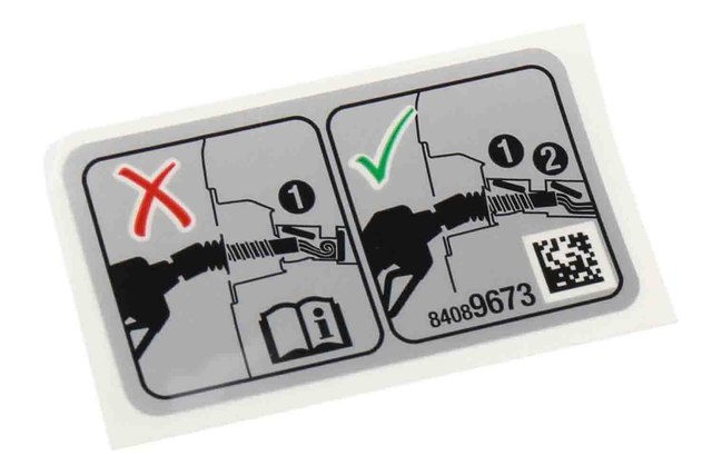 2016-2023 GM Fuel Cap Information Label 84089673 | GMPartsDirect.com