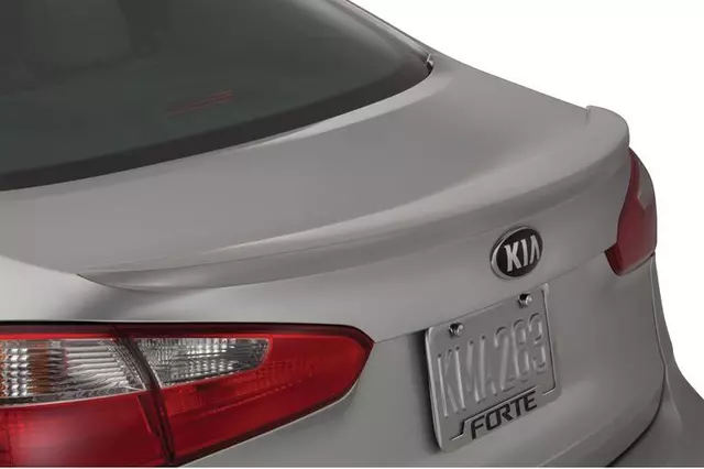 A7F34-AQ0003D - Rear Spoiler, Shown In Silver 2014-2016 Kia Forte | Kia ...