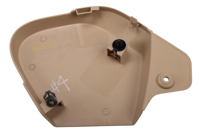 2008-2017 GM Light Cashmere Passenger Seat Inner Recliner Finish Cover ...