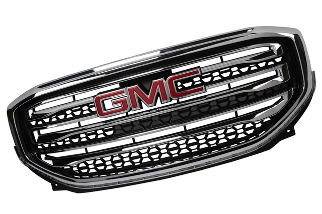 84431667 - Exterior Bright Chrome Front Grille - 2017-2019 GMC Acadia ...